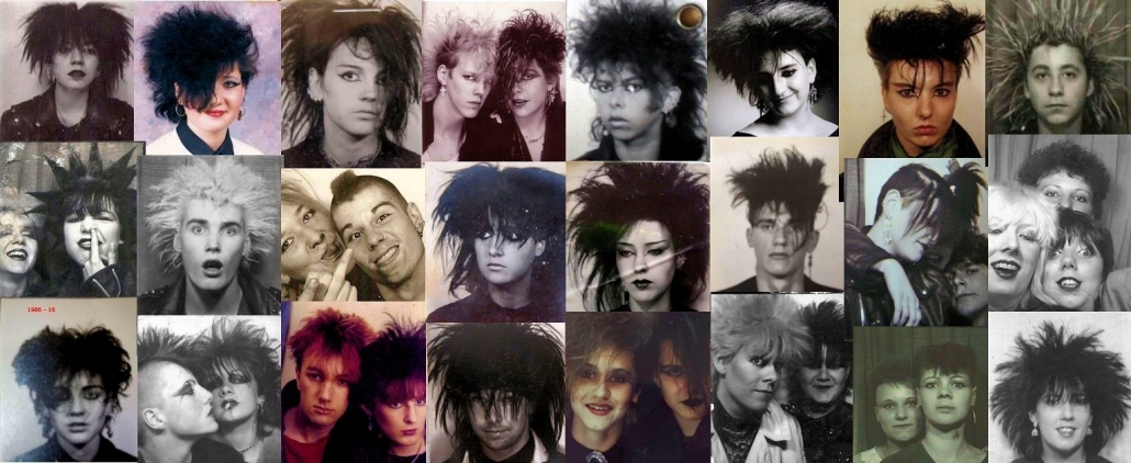 80s photo booth | Flashback to the 1980's New Wave, Trad Goth & Punk scene